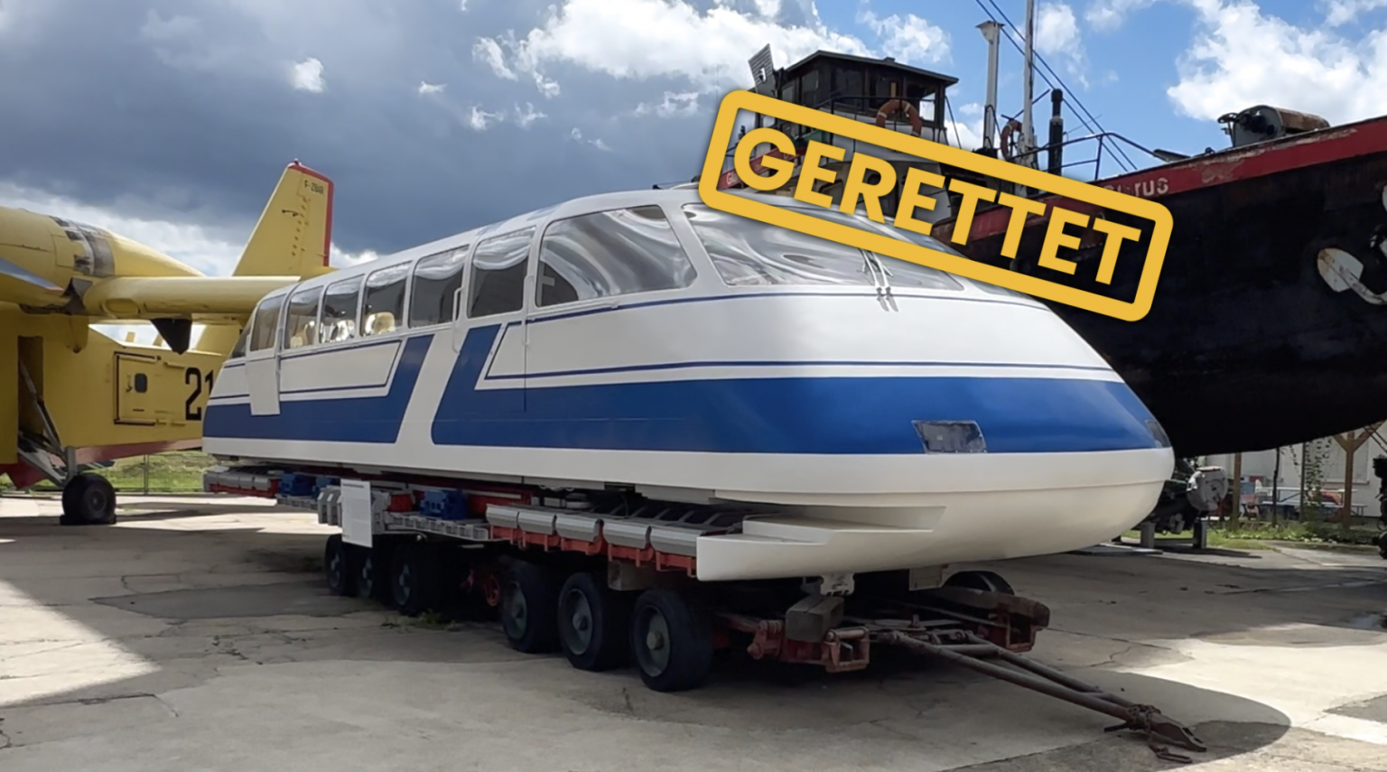 So könnt ihr einen Transrapid besuchen: Verbleib aller Fahrzeuge ...