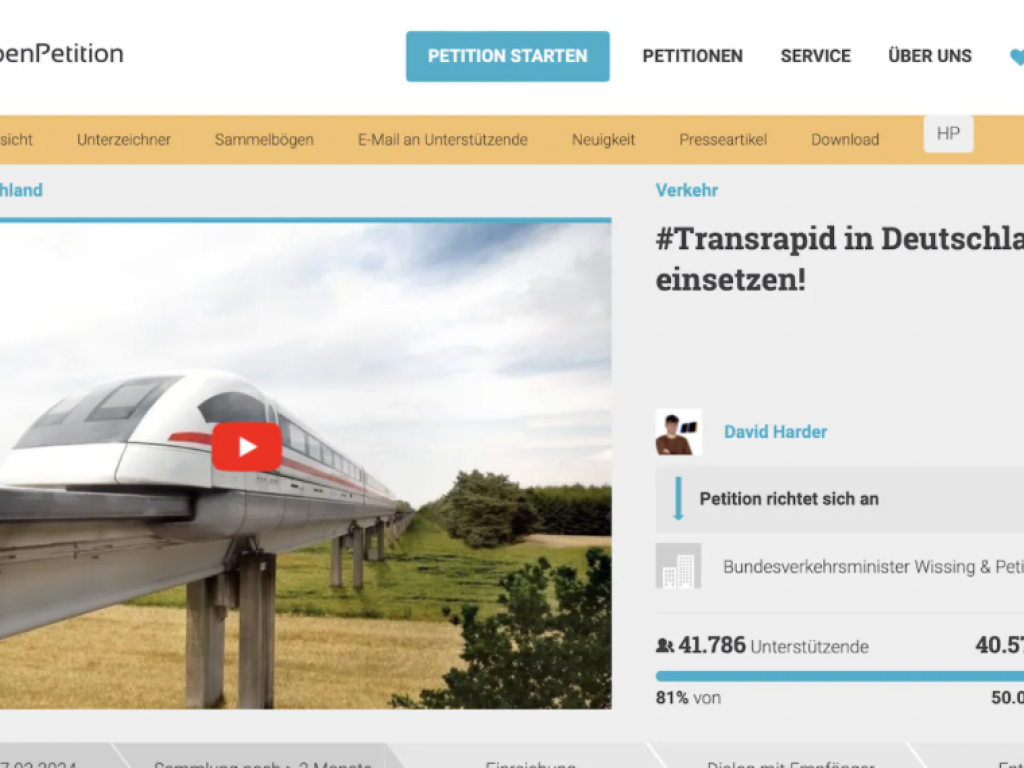 12 wichtige Fakten über den Transrapid - magnetbahn.de
